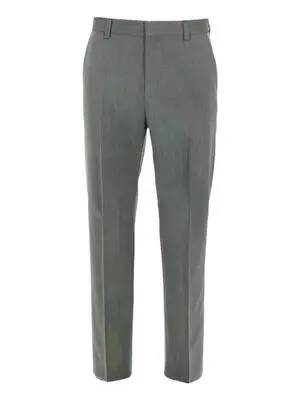 Hugo Tailored Pressed-crease Trousers - Grey