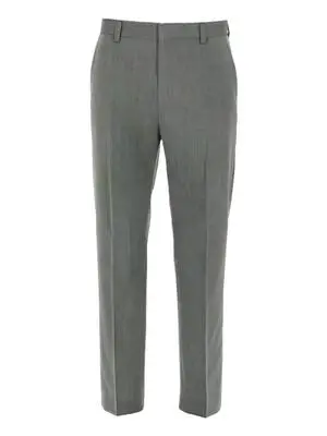 Hugo Tailored Pressed-crease Trousers - Grey