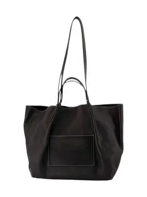 LANVIN Catch Logo-patch Tote Bag - Black