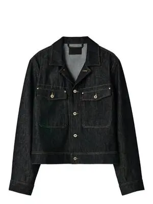LEMAIRE LEMAIRE Trucker Jacket In Slate Denim