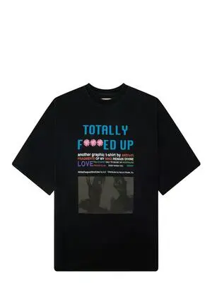 Astrum Graphic-print T-shirt - Black