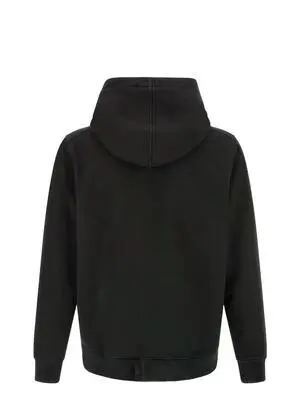 RIVIERA Brushed Cotton Zip Hoodie - Black