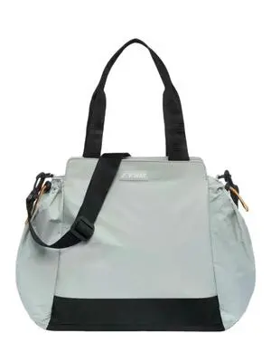 K-WAY Logo Patch Tote Bag - Blue