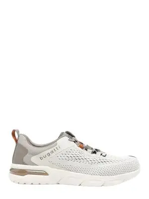 BUGATTI Lace-up Mesh Sneakers - Grey