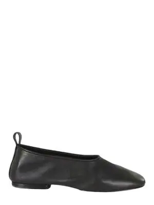 Soeur Leather Ballet Flats - Brown