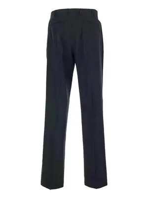 PT TORINO Edge Pleated Trousers - Grey