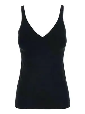 BRUNELLO CUCINELLI Brunello Cucinelli Monili-Trim V-Neck Vest Top