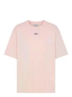 Off-White Arrows-print T-shirt - Pink
