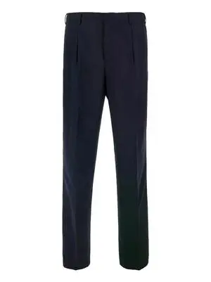 PT TORINO Pleated Tailored Trousers - Blue