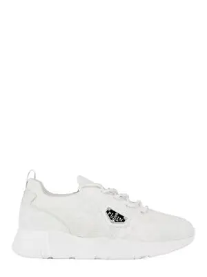 PHILIPP PLEIN Philipp Plein Runner Sock Triangle-Plaque Sneakers