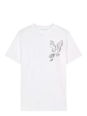 Off-White Eagle-print T-shirt - White