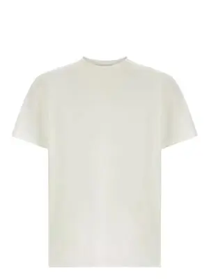 RIVIERA Crew-neck T-shirt - Neutrals