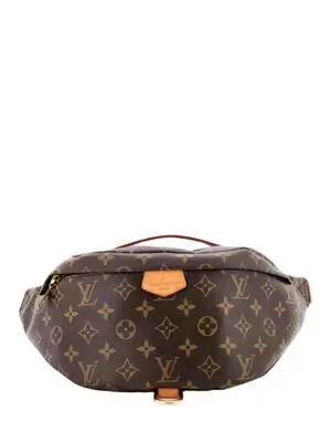 LOUIS VUITTON Monogram Canvas Belt Bag - Brown