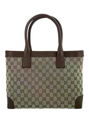 Gucci Gg Canvas Shoulder Bag - Neutrals