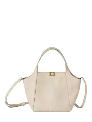 Brunello Cucinelli Sartorial Bucket Bag In Soft Grained Leather - Neutrals