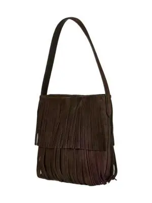 LIVIANA CONTI Liviana Conti Fringed Shoulder Bag