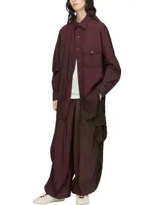 Y3 3-stripes Overshirt - Purple