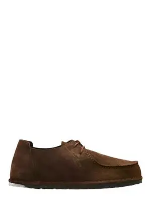 BIRKENSTOCK Suede Derby Shoes - Brown