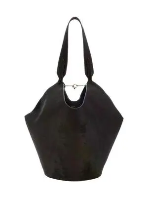 Khaite Lotus Sculptural Tote Bag - Brown
