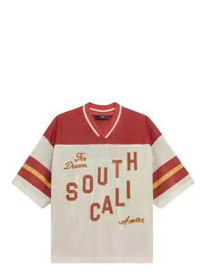 Amiri South Cali Leather Jersey - Neutrals