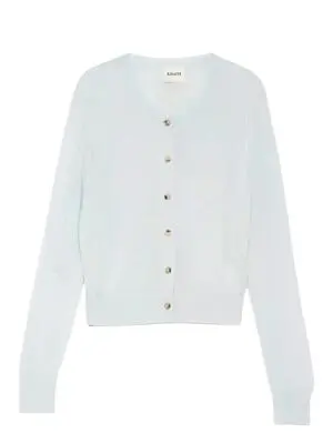 Khaite Tansy Cardigan - Blue