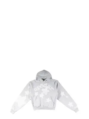 SP5DER Beluga Star-print Hoodie - Grey