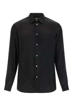 RIVIERA Silk Shirt - Black