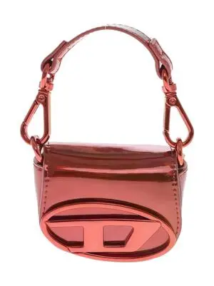 DIESEL® Logo Plaque Mini Bag - Red