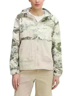 Columbia Spire Valley Abstract-print Hooded Jacket - Neutrals