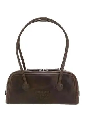 MARGESHERWOOD Leather Shoulder Bag - Brown