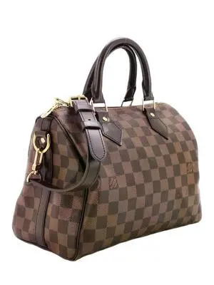 LOUIS VUITTON Speedy Bandouliere Satchel - Brown