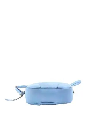 Gucci Bree Disco Microssima Leather Mini Crossbody Bag - Blue