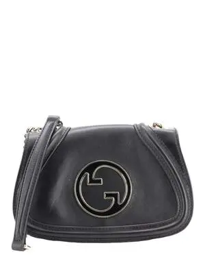 Gucci Blondie Nm Chain Crossbody Bag - Black