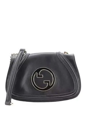Gucci Blondie Nm Chain Crossbody Bag - Black