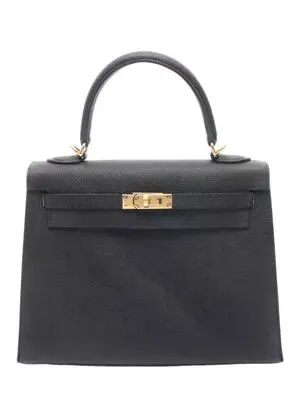 Hermès Kelly Epsom Leather Tote Bag - Black