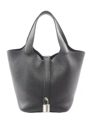 Hermès 2025 Pm Picotin Lock Tote Bag - Black