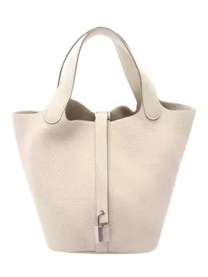 HERMÈS Hermès 2026 PM Picotin Lock Leather Tote Bag