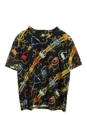 Hermès 2010s Interlocking Maxi T-shirt - Black