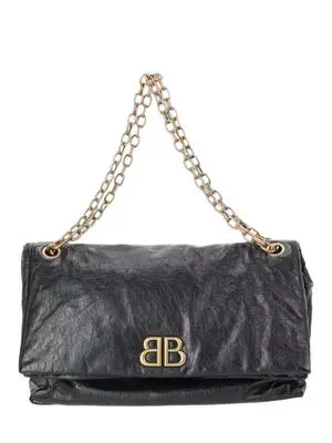 BALENCIAGA Balenciaga Monaco Chain-Strap Shoulder Bag