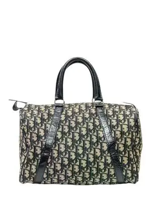 Dior Oblique Boston Bag - Neutrals
