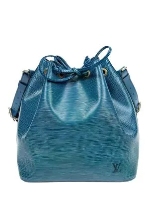 LOUIS VUITTON Noé Épi Bucket Bag - Blue