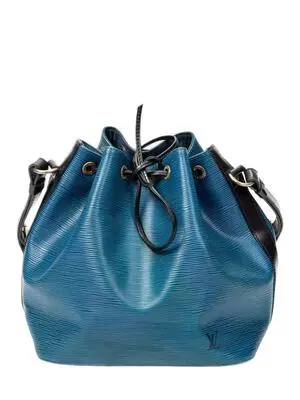 LOUIS VUITTON Louis Vuitton Epi Leather Noé Bucket Bag Blue