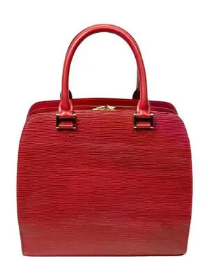 LOUIS VUITTON Pont-neuf Epi Leather Tote Bag - Red