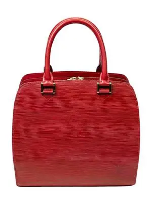 LOUIS VUITTON Pont-neuf Epi Leather Tote Bag - Red