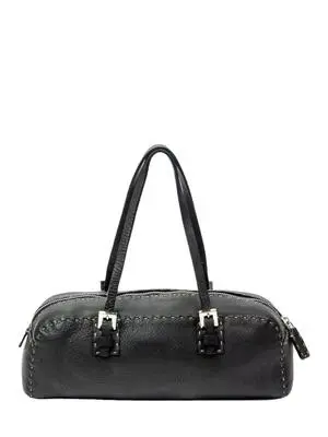 Fendi Mini Bowling Shoulder Bag - Black
