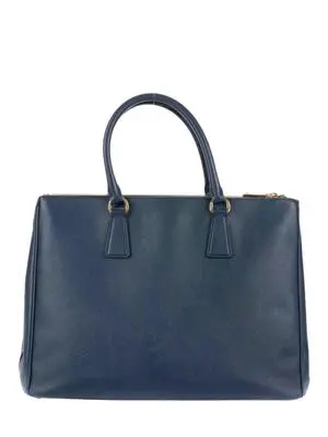 Prada Galleria Double-zip Tote Bag - Blue