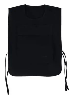 4SDESIGNS Side-tie Vest - Black