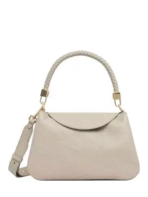 COCCINELLE Braided-handle Leather Tote Bag - Neutrals