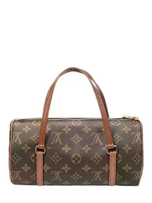 LOUIS VUITTON Monogram Papillon 26 Tote Bag - Brown
