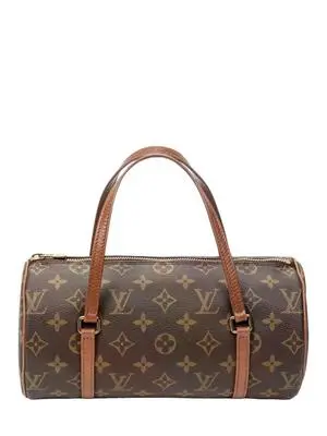 LOUIS VUITTON Monogram Papillon 26 Tote Bag - Brown